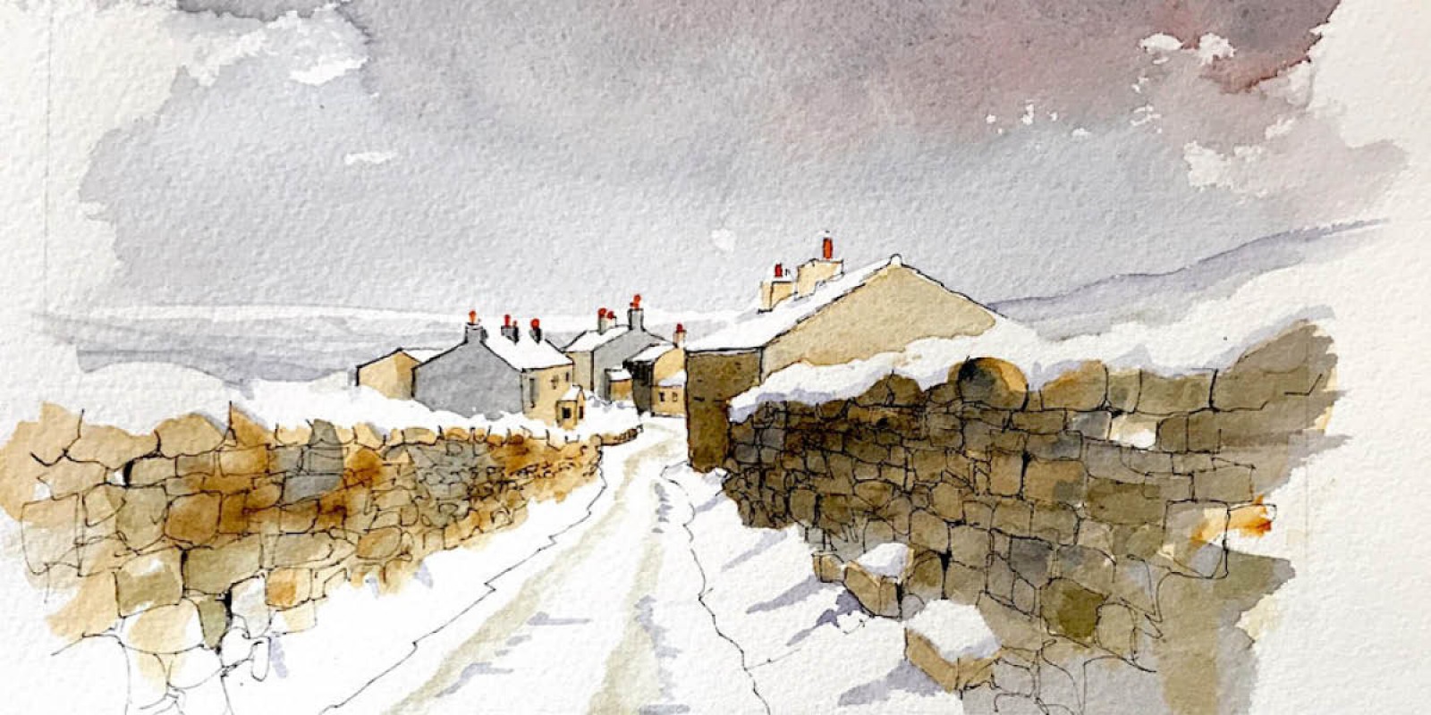 Find Out About Yorkshire Artist John Harrison and His New Art Book Pen and Wash | Living North